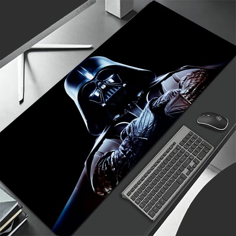 Коврик для мыши Movie Star Wars Master XXL Симпатичный большой игровой плеер с HD-печатью, коврик для клавиатуры 900X400