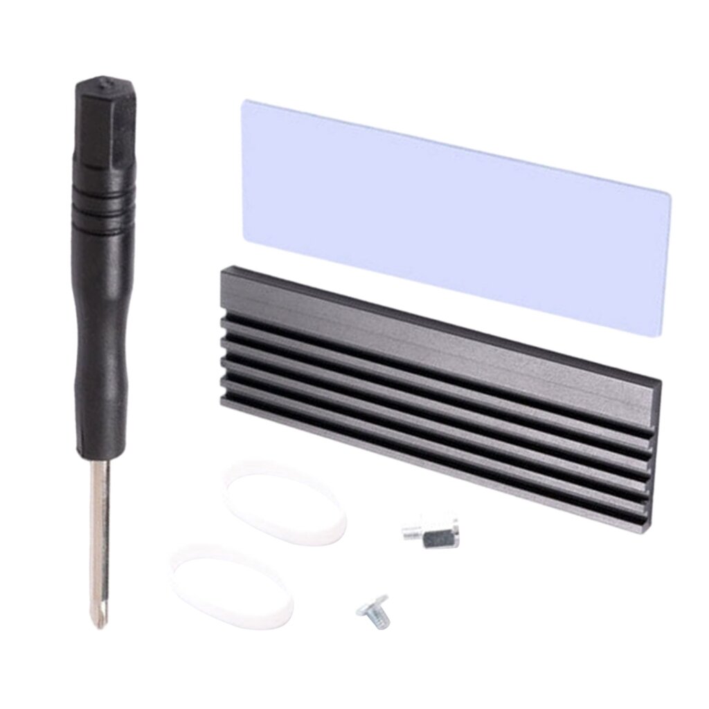 Эффективная теплопроводность Радиатора SSD M.2 NVMe Хорошее Тепловыделение