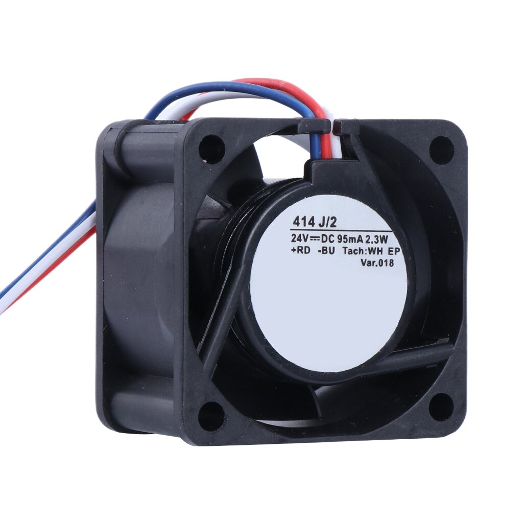4x4x2,5 Вентилятор охлаждения 414J/2 4x4x2,5 40 мм 24 В 95 мА 2,3 Вт 3-контактный вентилятор охлаждения Радиаторы для инверторов Вентилятор