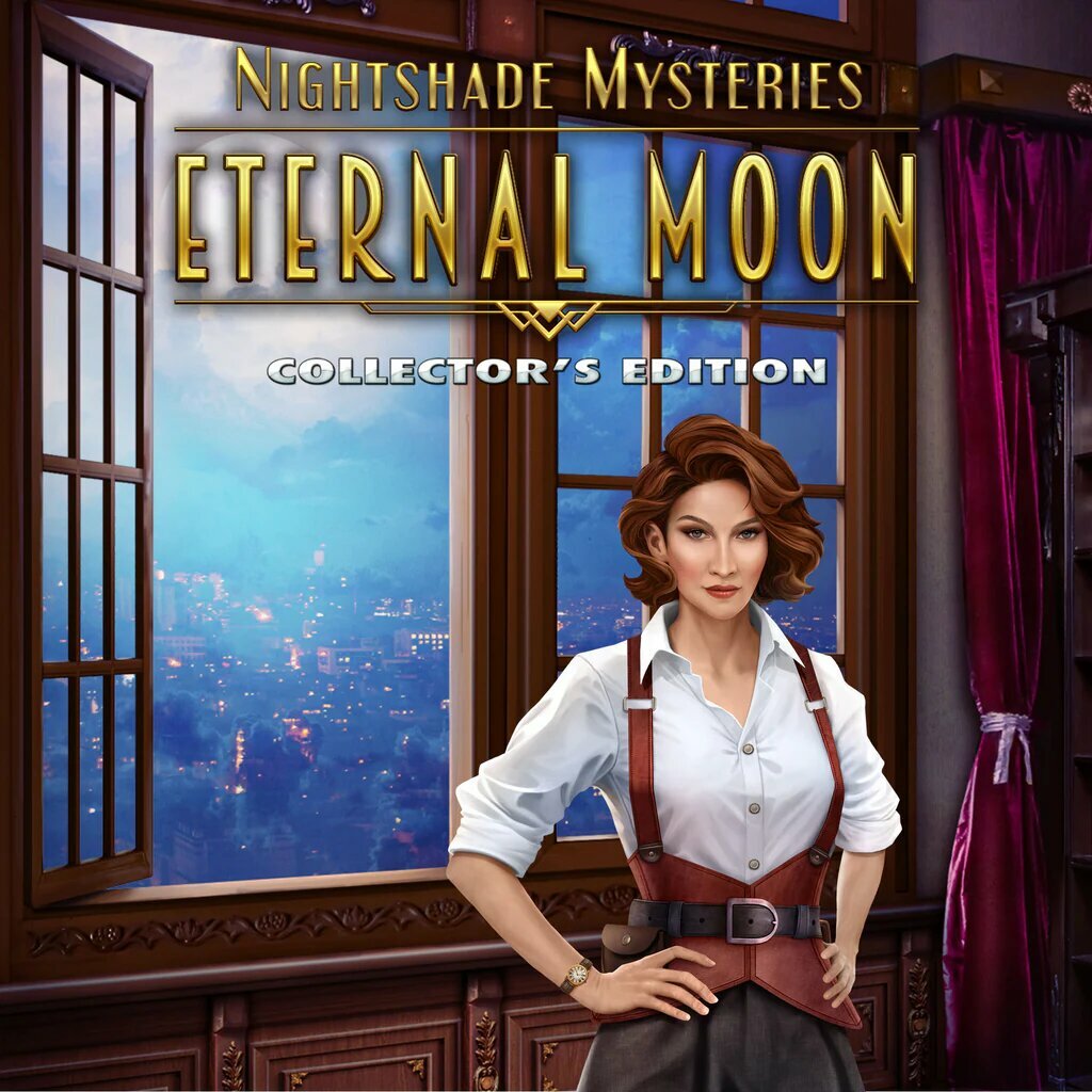 Nightshade Mysteries Eternal Moon Collectors Edition для Sony PlayStation | PS5 | Игра навсегда | Быстрая доставка