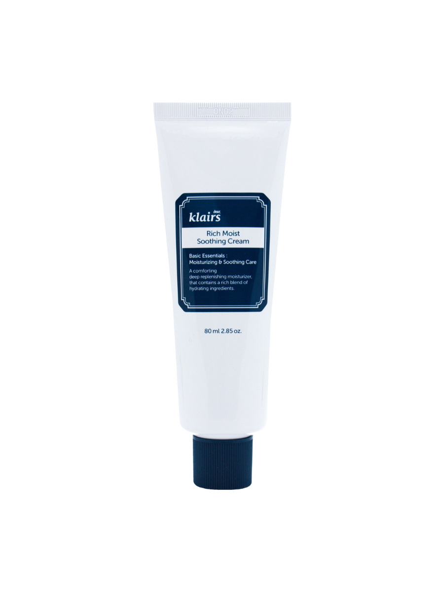 Базовый увлажняющий крем Klairs Rich Moist Soothing Cream, 80 мл