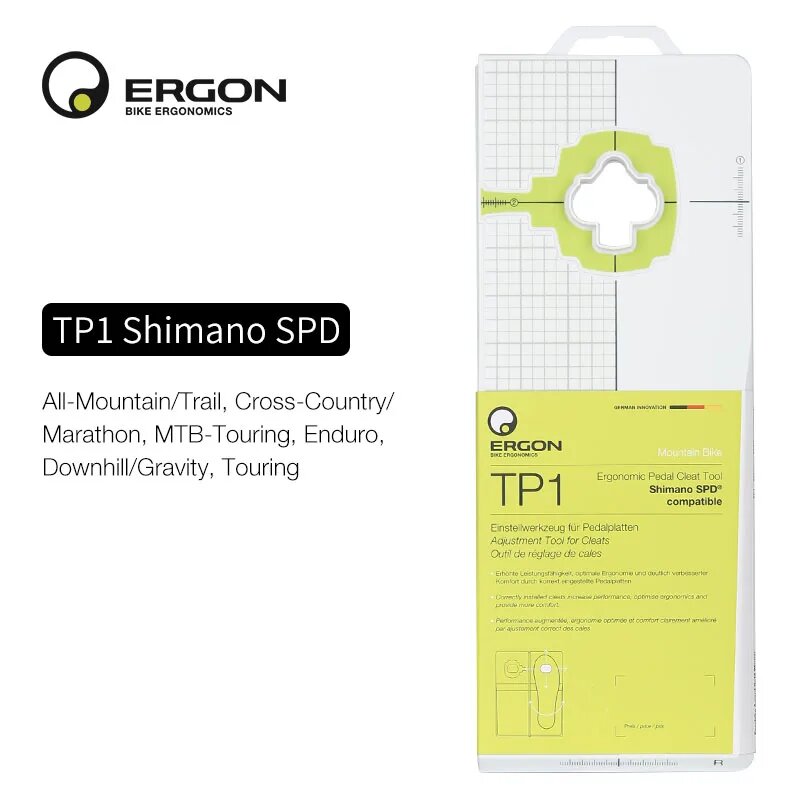 Инструменты ERGON TPI для регулировки педалей Eggbeater SPD Crankbrothers Speedplay 1x SPD