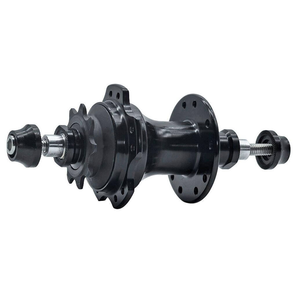 Ступица Дискового Тормоза Велосипедов, Алюминиевые Сплавы Диаметром 85 мм с 20 Отверстиями, Замена Задней Части Ступицы Велосипедов на Односкоростной Привод Свободного хода 9T