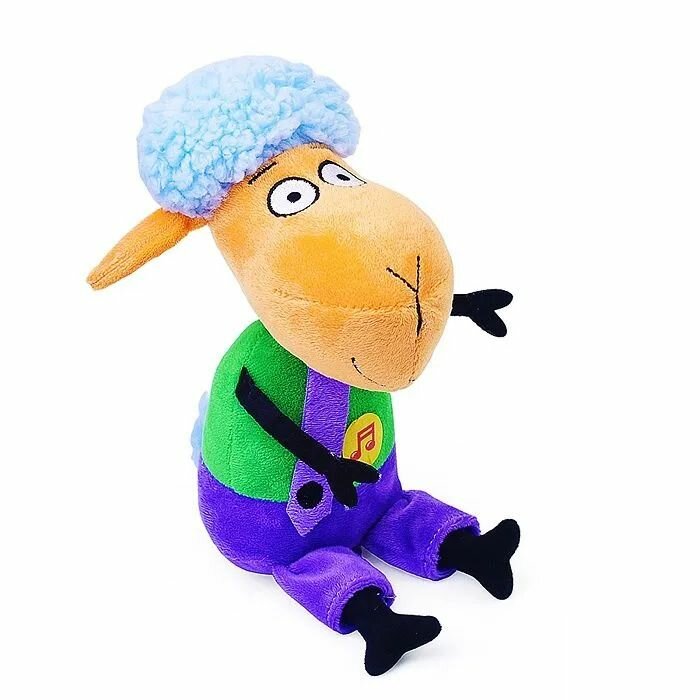 Игрушка мягкая отель У овечек беня 19см озвучена, в пакете мульти-пульти в кор.24шт