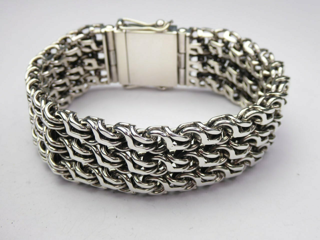 Браслет, славянский оберег, серебро, 925 проба