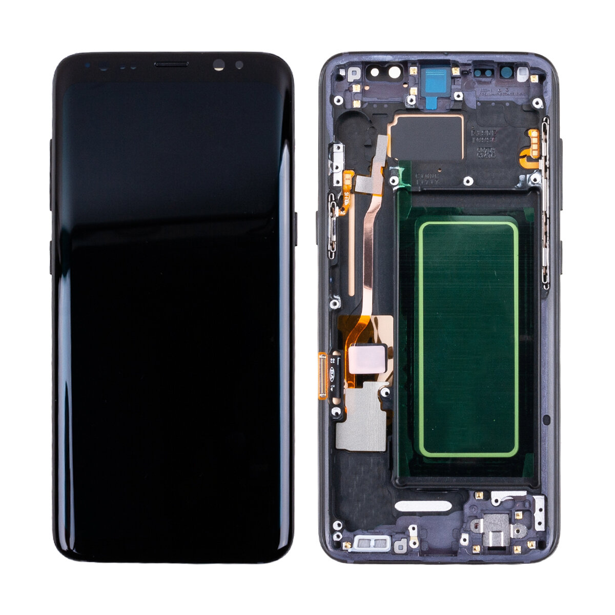 Дисплей для Samsung G950F (S8) модуль Черный - (OLED)