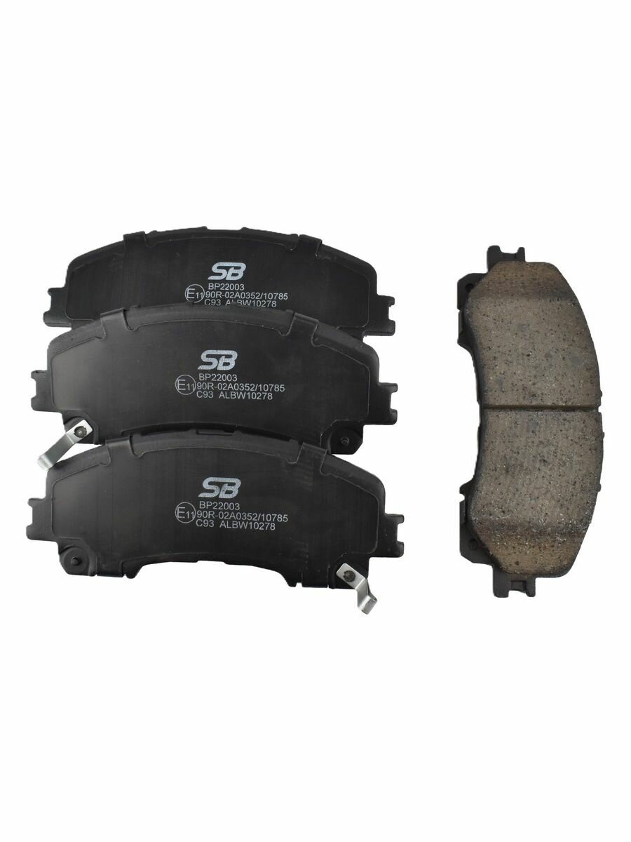 Колодки тормозные дисковые передние для а/м NISSAN X-Trail , Serena; INFINITI Q50, SB NAGAMOCHI BP22003