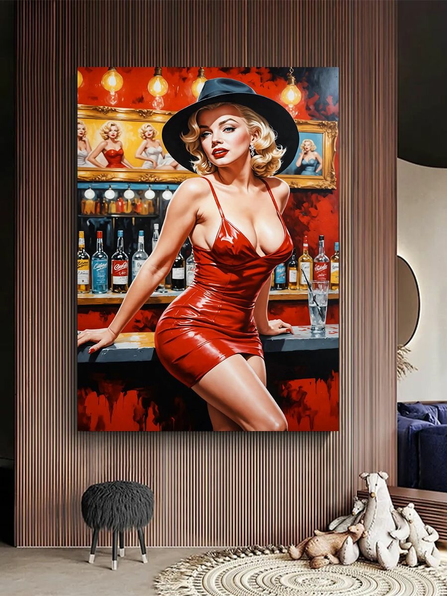 Картина на стену - "Marilyn Monroe / Мерилин Монро" , 50х70 см.