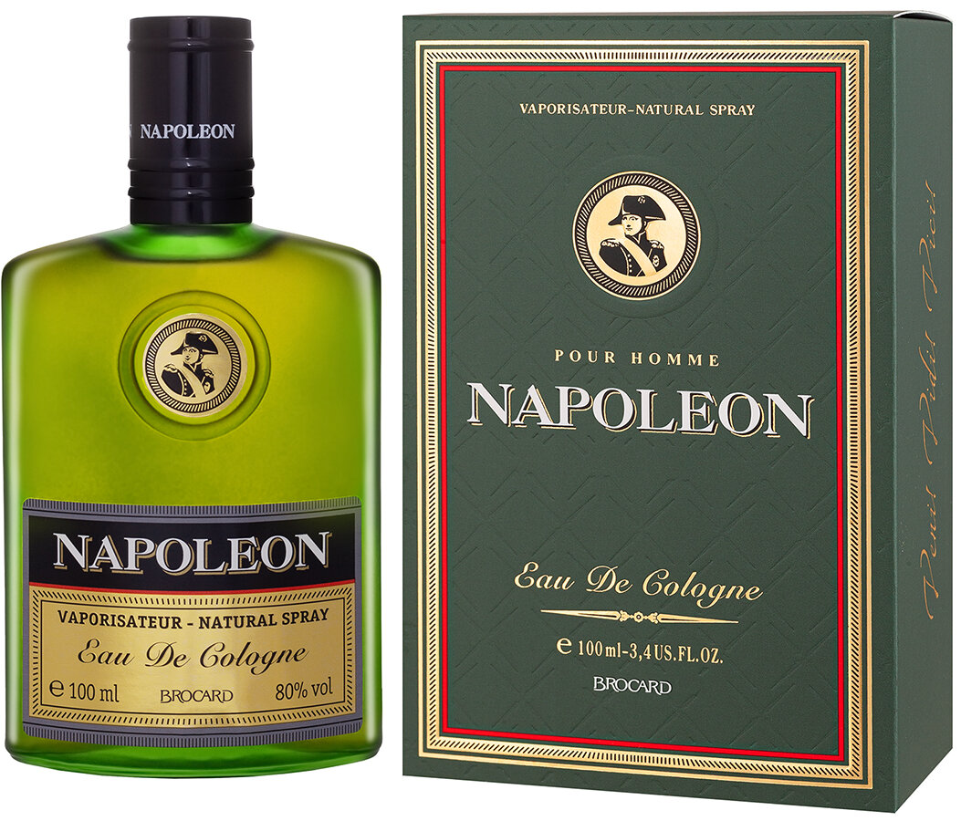 BROCARD " Наполеон " ( Napoleon ) одеколон мужской, флакон 100 мл