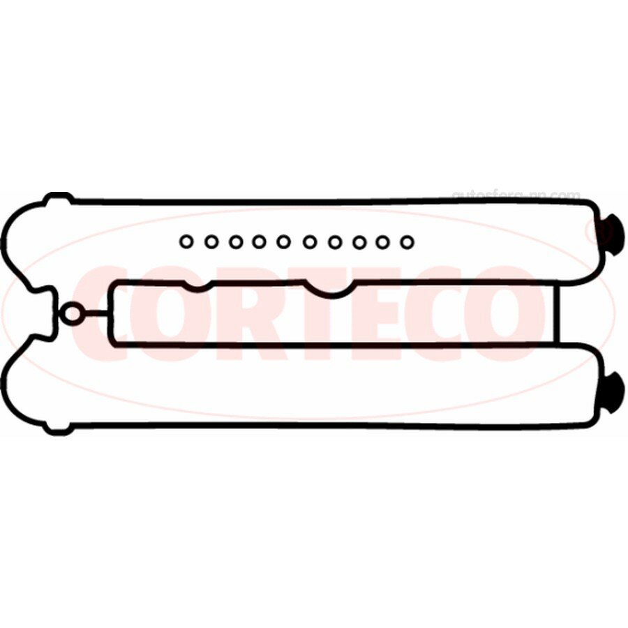 CORTECO 026156P Прокладка клапанной крышки ДВС (к-т) Opel Vectra, Omega 1.8-2.2 93-