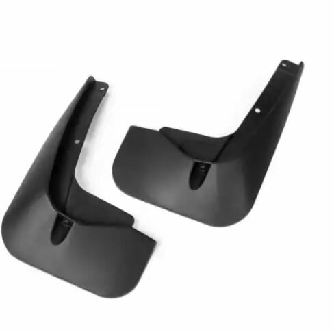 Брызговики AKRADO, для Chery Tiggo 4/4 Pro, задние, пластик, комплект 2 шт, чёрные