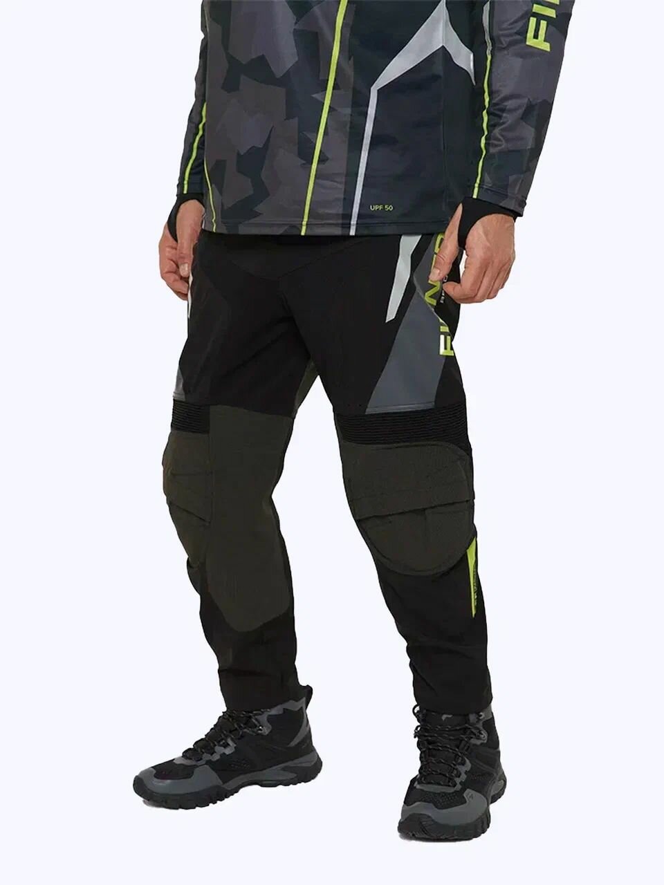 Мотобрюки Finntrail Enduro, размер: L, Черный