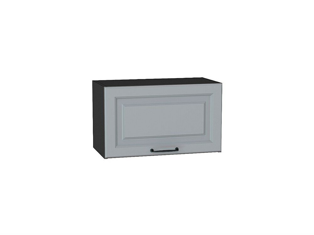 VVT Шкаф верхний горизонтальный Ницца Graphite, Magnum, 600 В*Ш*Г 358*600*318, фасад МДФ Magnum, корпус Graphite Magnum
