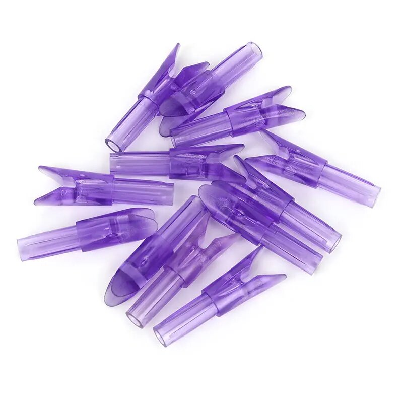 Наконечники для стрел V-образные ПК 50 шт. 50pcs Purple