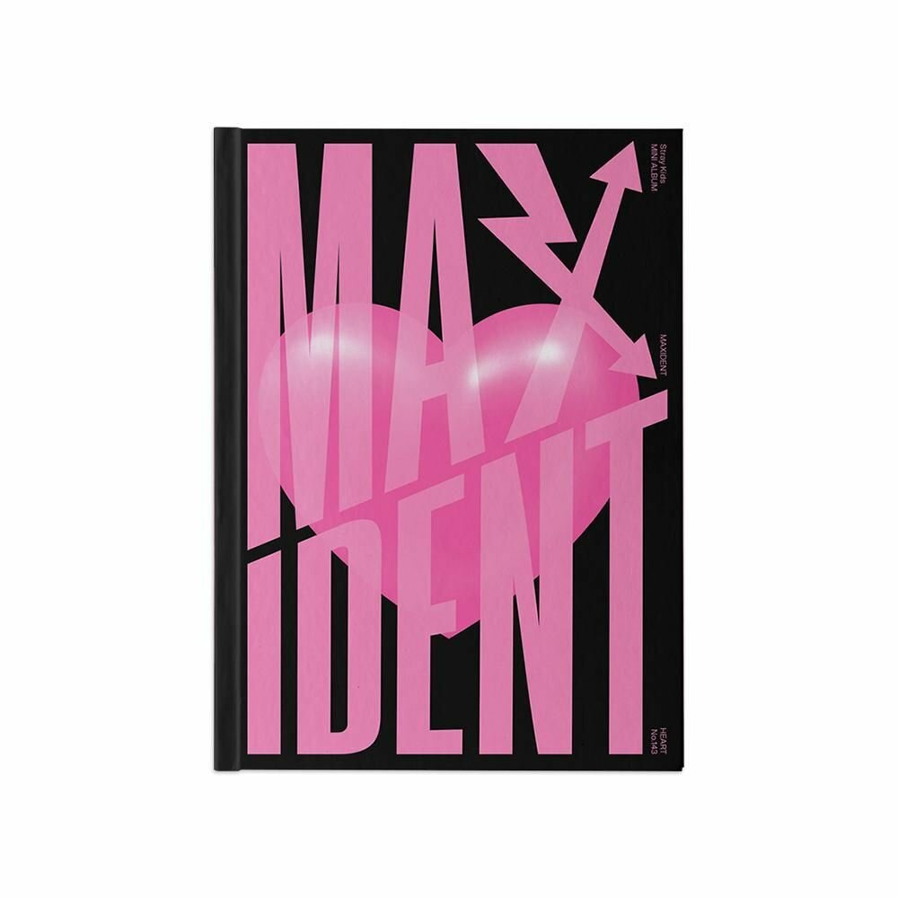 Альбом Stray Kids MAXIDENT, версия черная Heart