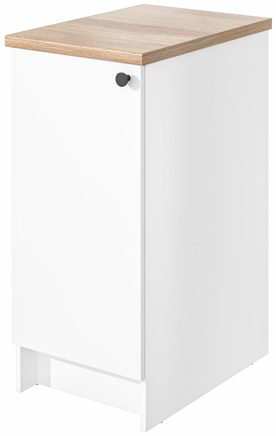 Шкаф кухонный напольный Candy ModulE, со столешницей, 40x91x61 см (TD0053868RU), белый матовый