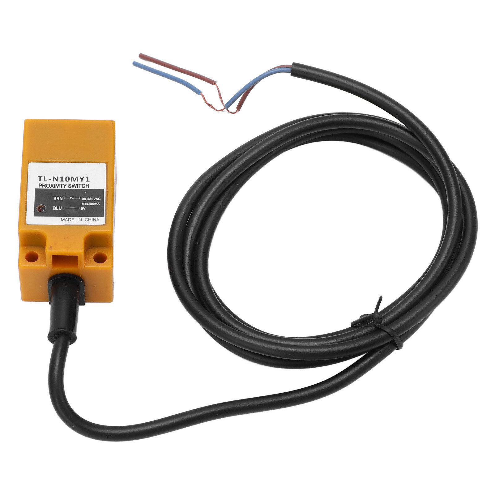 Индуктивный бесконтактный датчик BERM, чувствительный, 2 провода, NPN, но, автоматический, для обнаружения металлических предметов, AC90‑250V