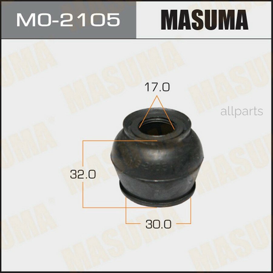 MASUMA MO-2105 Пыльник шарового шарнира 16,5x30x33 MASUMA MO-2105