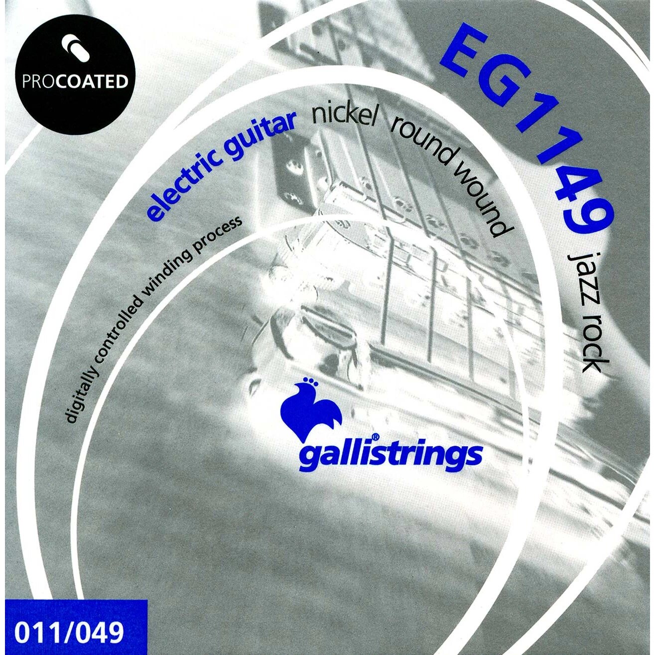 Струны для электрогитары Galli Strings EG1149
