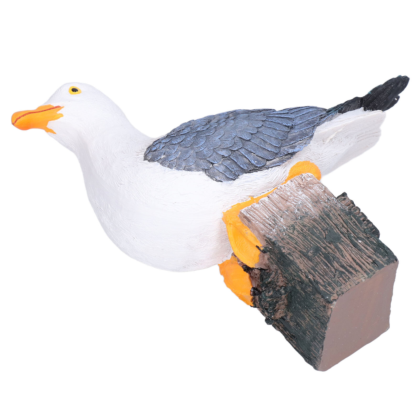 Фигурка чайки, украшения, милый внешний вид, яркий, реалистичный, изысканное качество изготовления, морской декор для домашнего декора, подарки