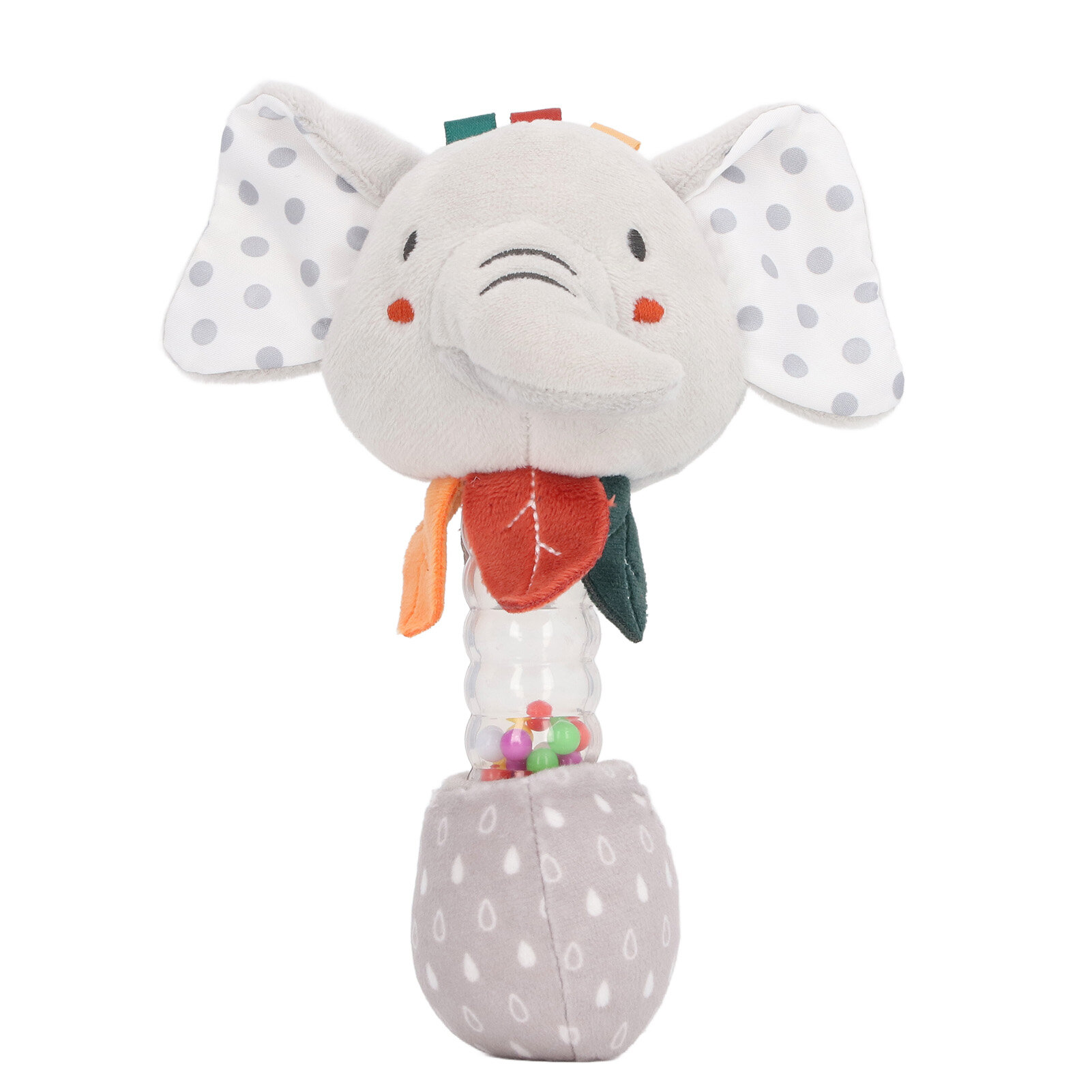 Детская мягкая игрушка-погремушка, плюшевая погремушка в форме животного, мягкие яркие бусины, успокаивает детскую сенсорную игрушку типа A