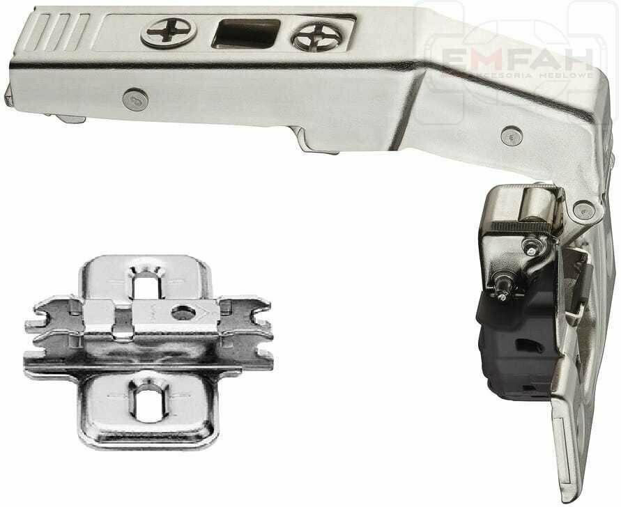 Петля Blum для фасадов под фальшпанелью с доводчиком и ответной планкой