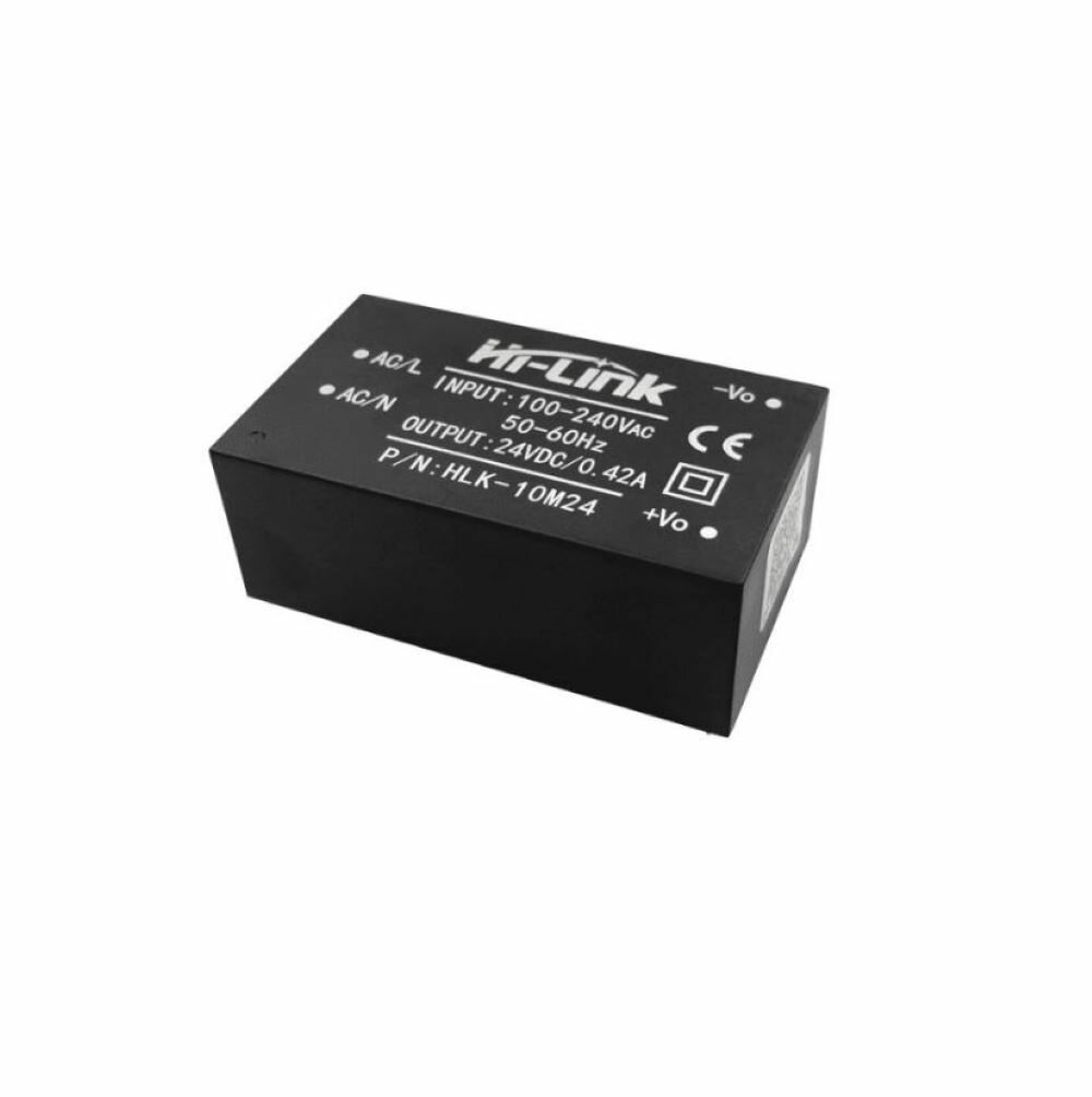 Блок питания на плату 24в, 0.42а, 46.9*27.8*21.8мм, Hi-Link HLK-10M24
