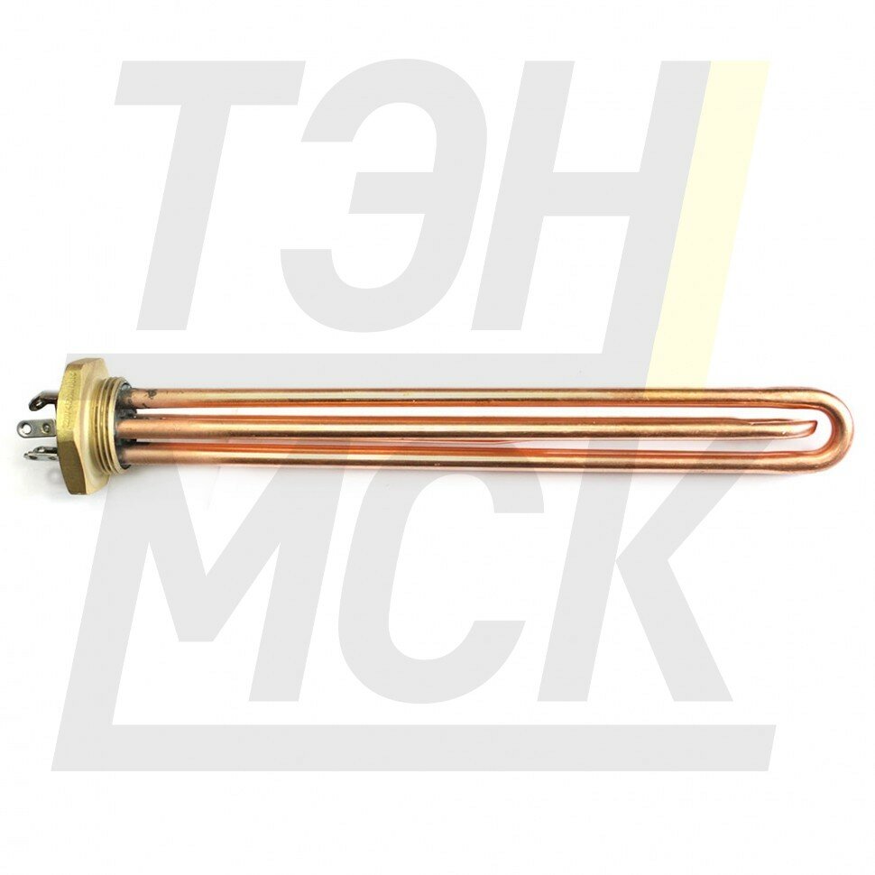 ТЭН 3000W для котлов с резьбой 42 мм (G1 1/4"), L315мм для OSO, ЭВАН, 68130