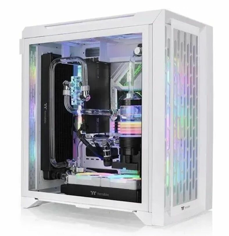 Компьютерный корпус Thermaltake CTE C700 TG ARGB (CA-1X7-00F6WN-01) белый - Midi Tower, ATX, USB 3.2 Gen 1 Type-A, USB 3.2 Gen 2 Type-C