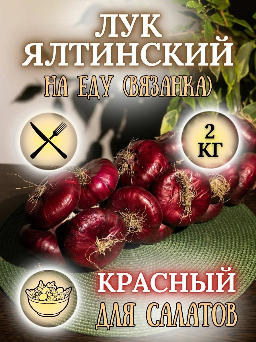 Ялтинский лук вязанка (луковицы)