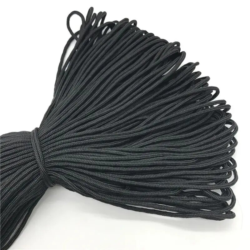 Паракорд Mil Spec Type 2 мм Black, 31 м