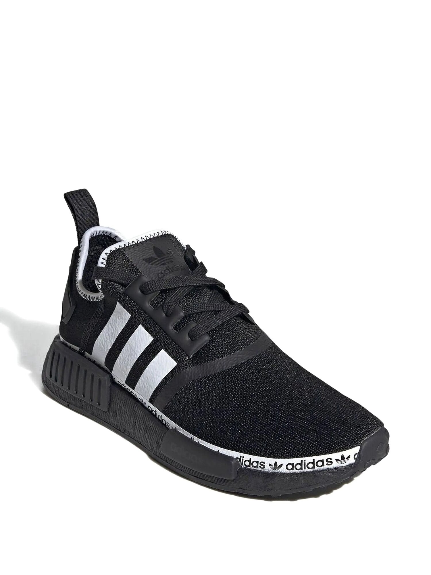 Кроссовки adidas NMD_R1, размер 4.5 US, black/black — фото 1