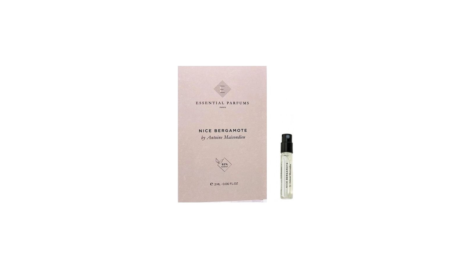 Пробник Essential Parfums Nice Bergamote парфюмерная вода 2 мл, цитрусовые фужерные