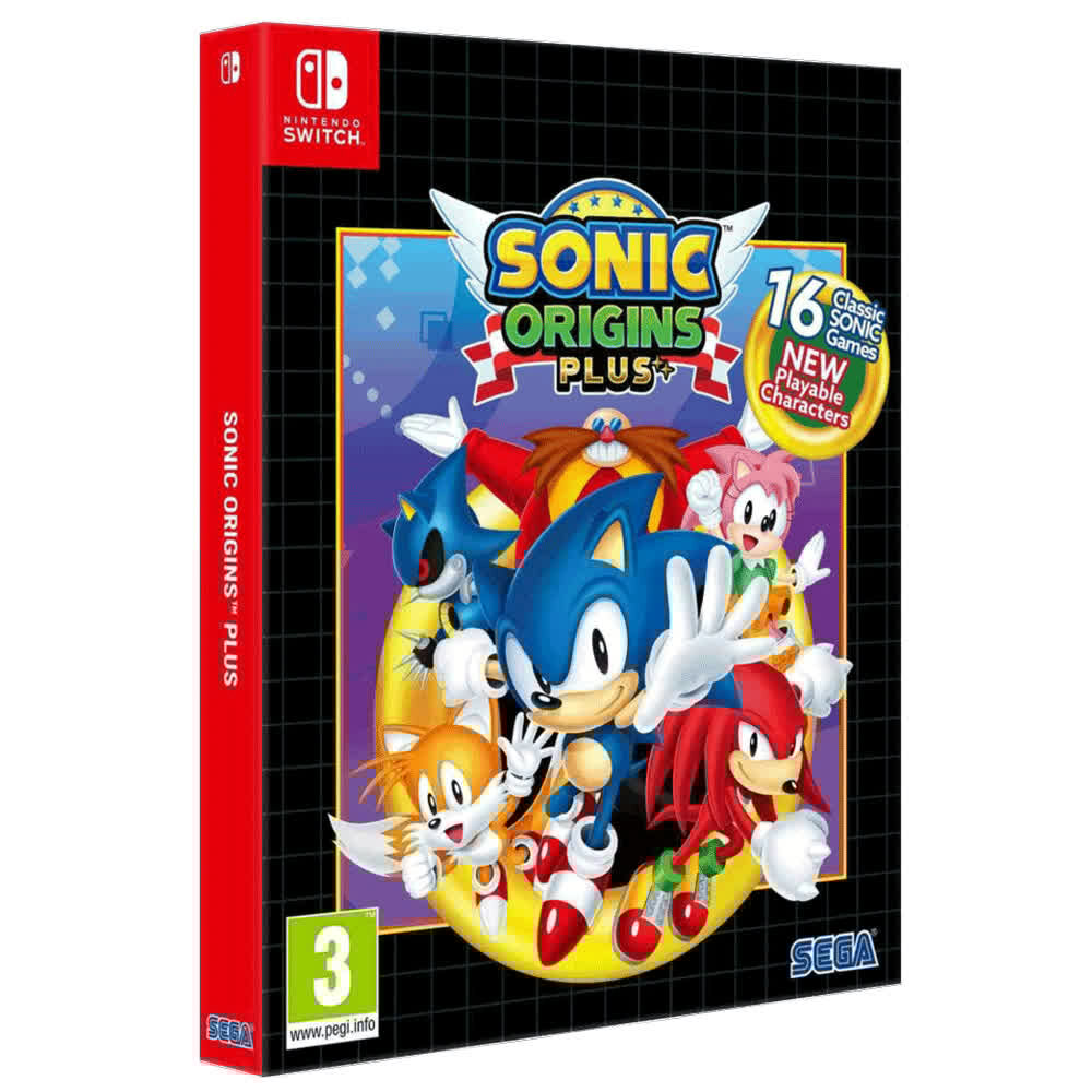 Sonic Origins Plus + Artbook [Nintendo Switch, русские субтитры]
