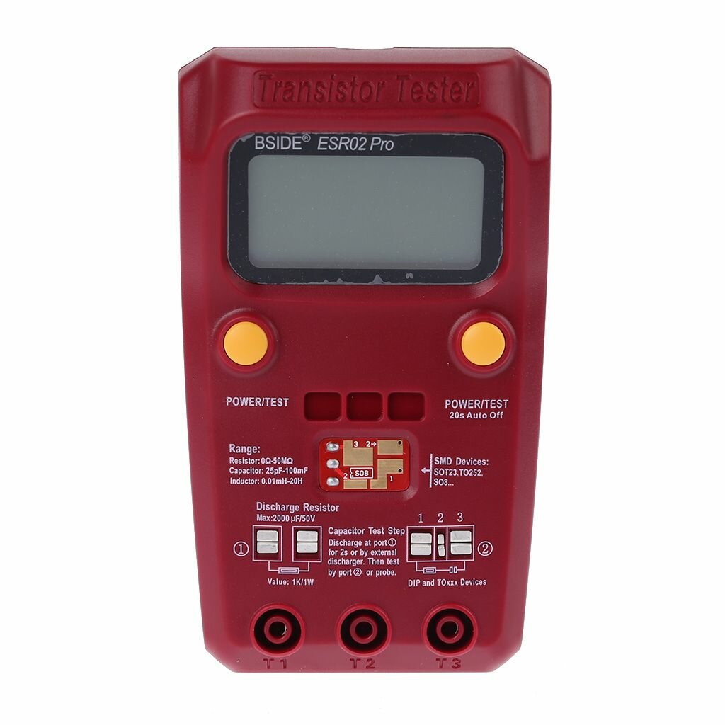 ESR02 PRO Тестер SMD Компонентов