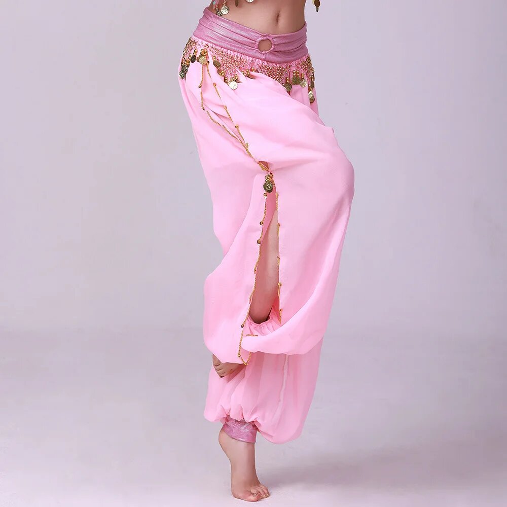 Танцевальные шаровары YI NA SHENG WU Розовый, Pink