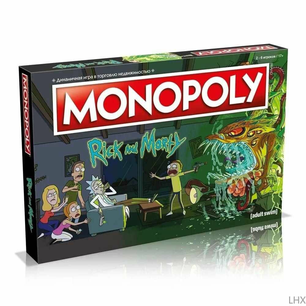 Настольная игра Winning Moves Monopoly Rick and Morty 033862
