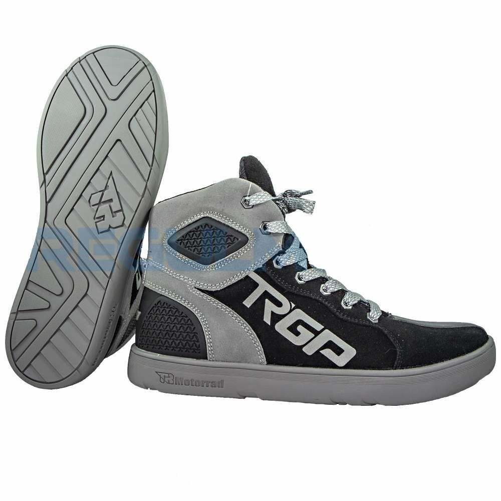 Мотоботы TIGER C7 черный/серый, размер 46, арт: 512695-8