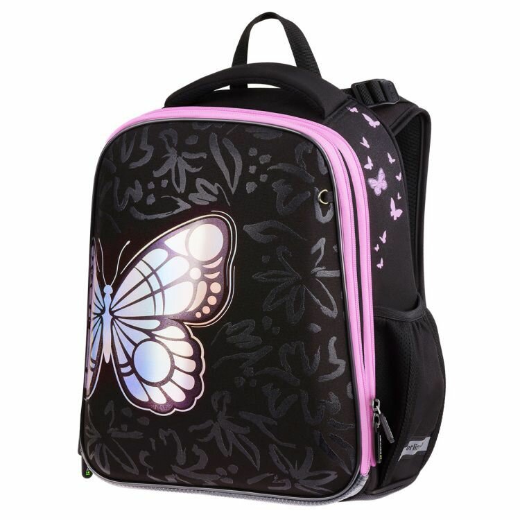 Ранец Berlingo Expert "Butterfly Effect" 37*28*16см, 2 отделения, 2 кармана, анатомическая спинка
