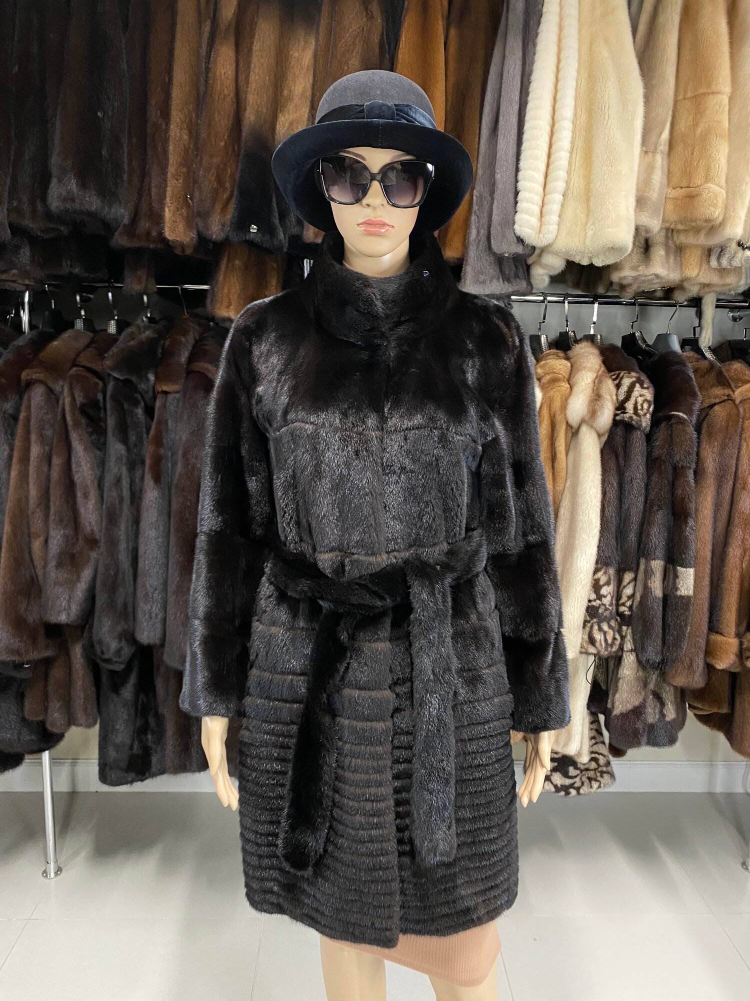 Шуба. Премиум. Норка. Греция 46-48 р.