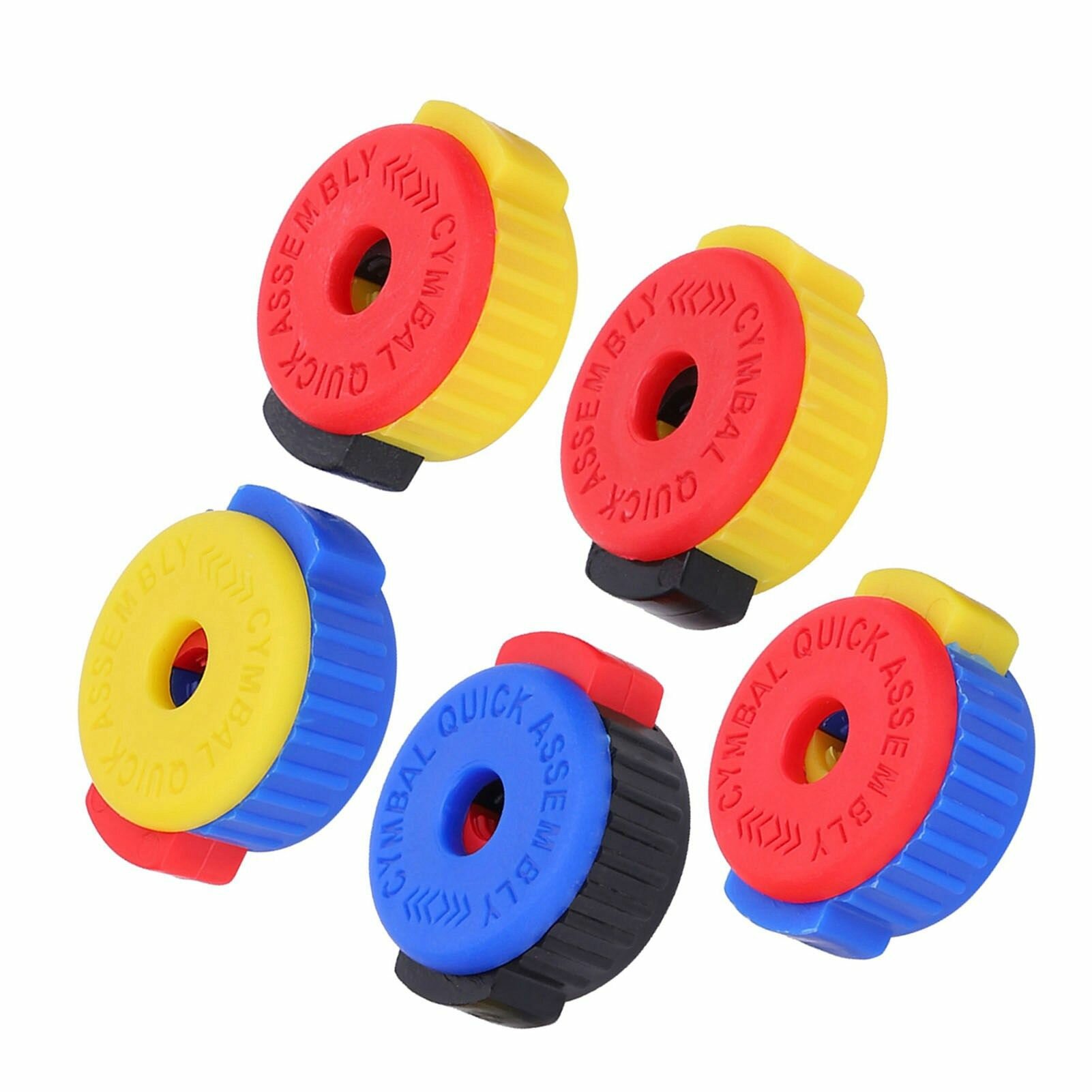 5 шт. быстросъемная гайка для барабана, установка для тарелки, подставка для снятия, крепежная пряжка с винтовой крышкой