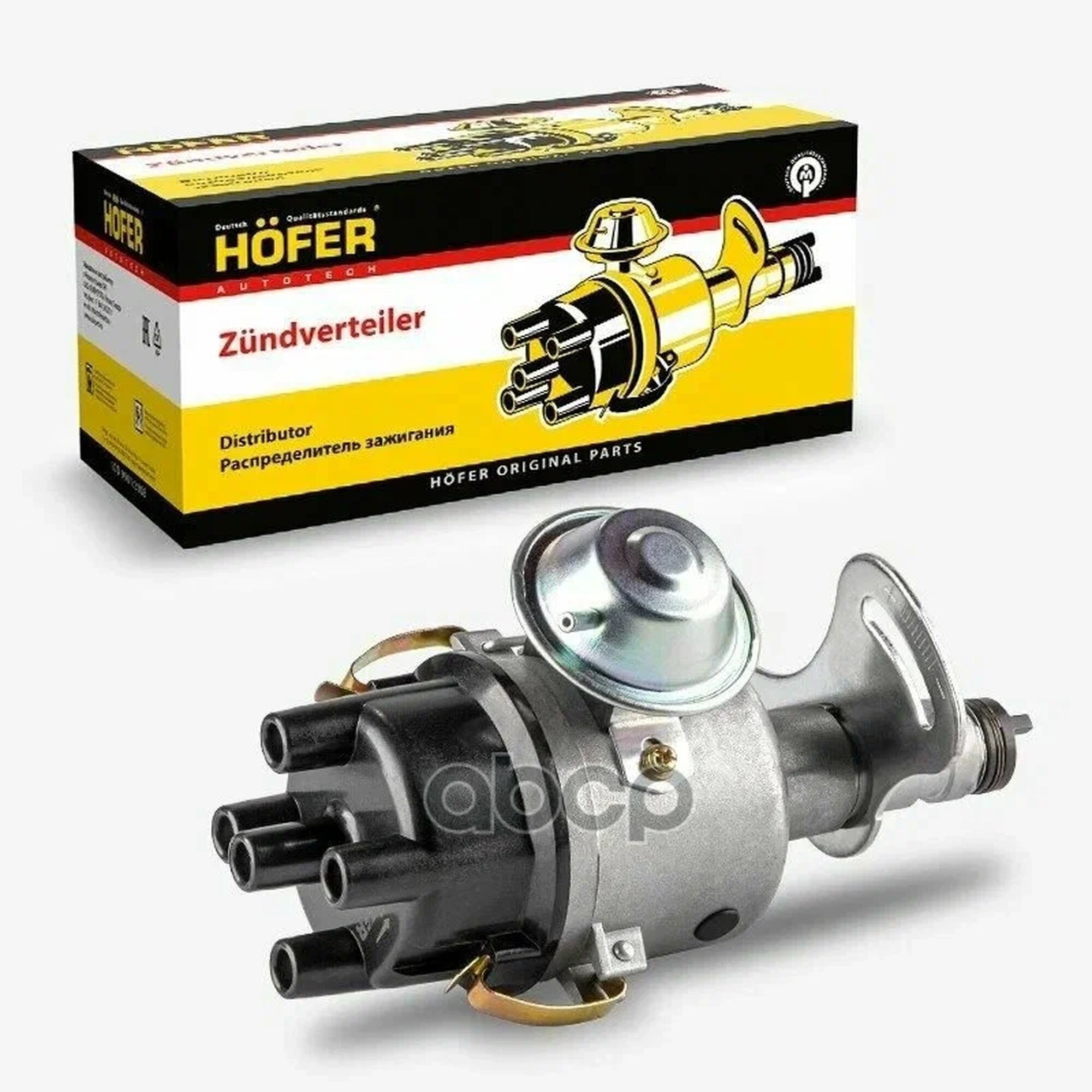 Распределитель зажигания ГАЗ, УАЗ дв. ЗМЗ (1908.3706) б/конт. HOFER HF767751