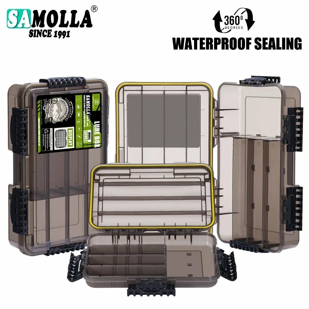 Для воблеров двухсторонняя органайзер рыболовный для балансиров, снастей, блесен, приманки, попперов