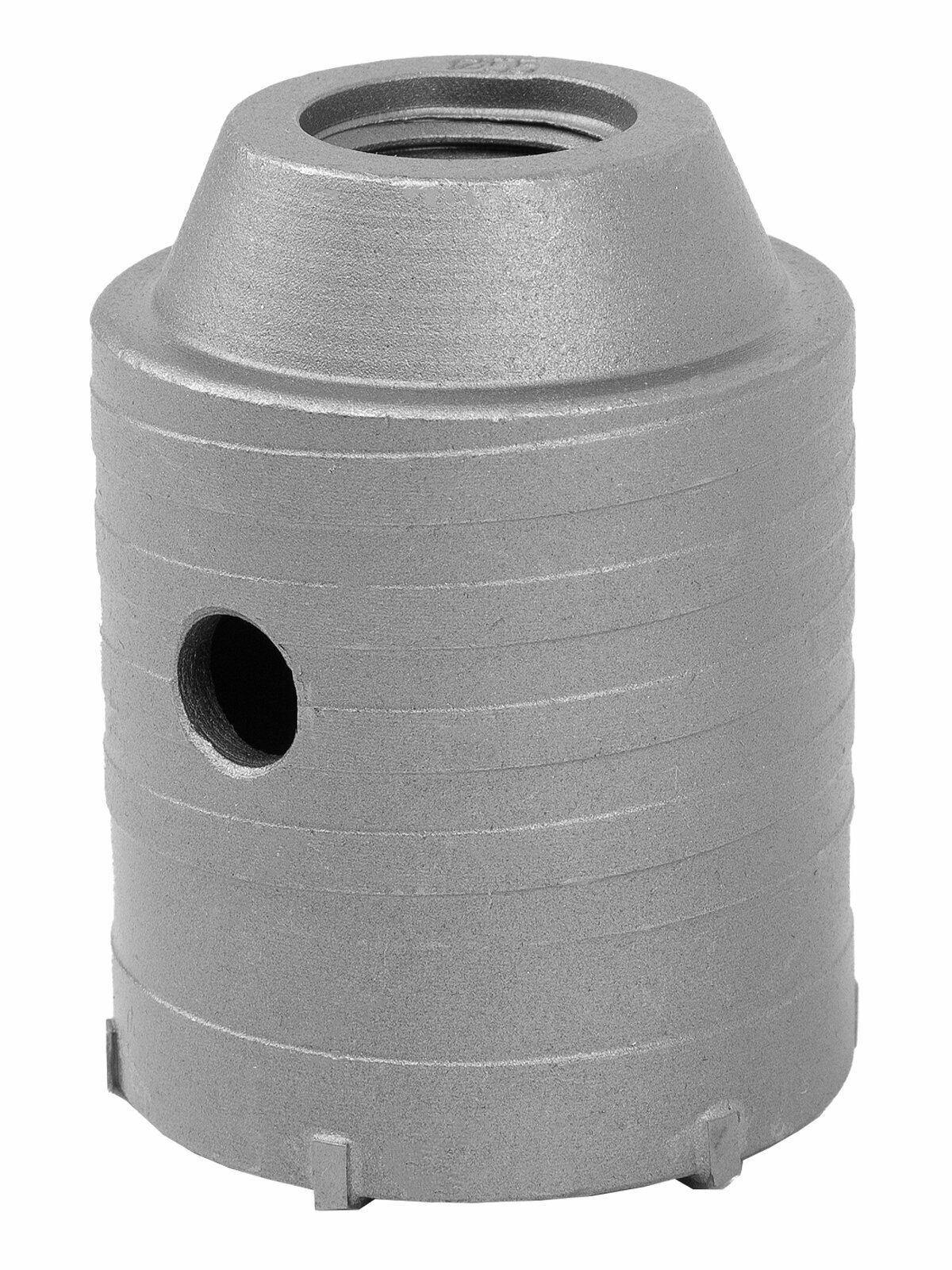 Буровая коронка по бетону, кирпичу, граниту и камню Matrix, M22 х 55 мм, стальной корпус и твердосплавные зубья, 70373