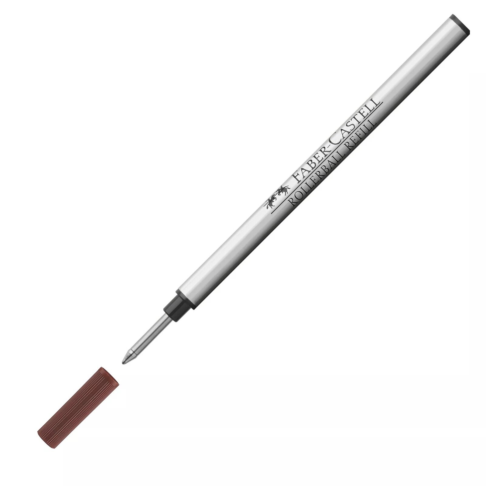 Стержень Faber-Castell для ручек-роллеров G1, толщина F, черные чернила (148712)