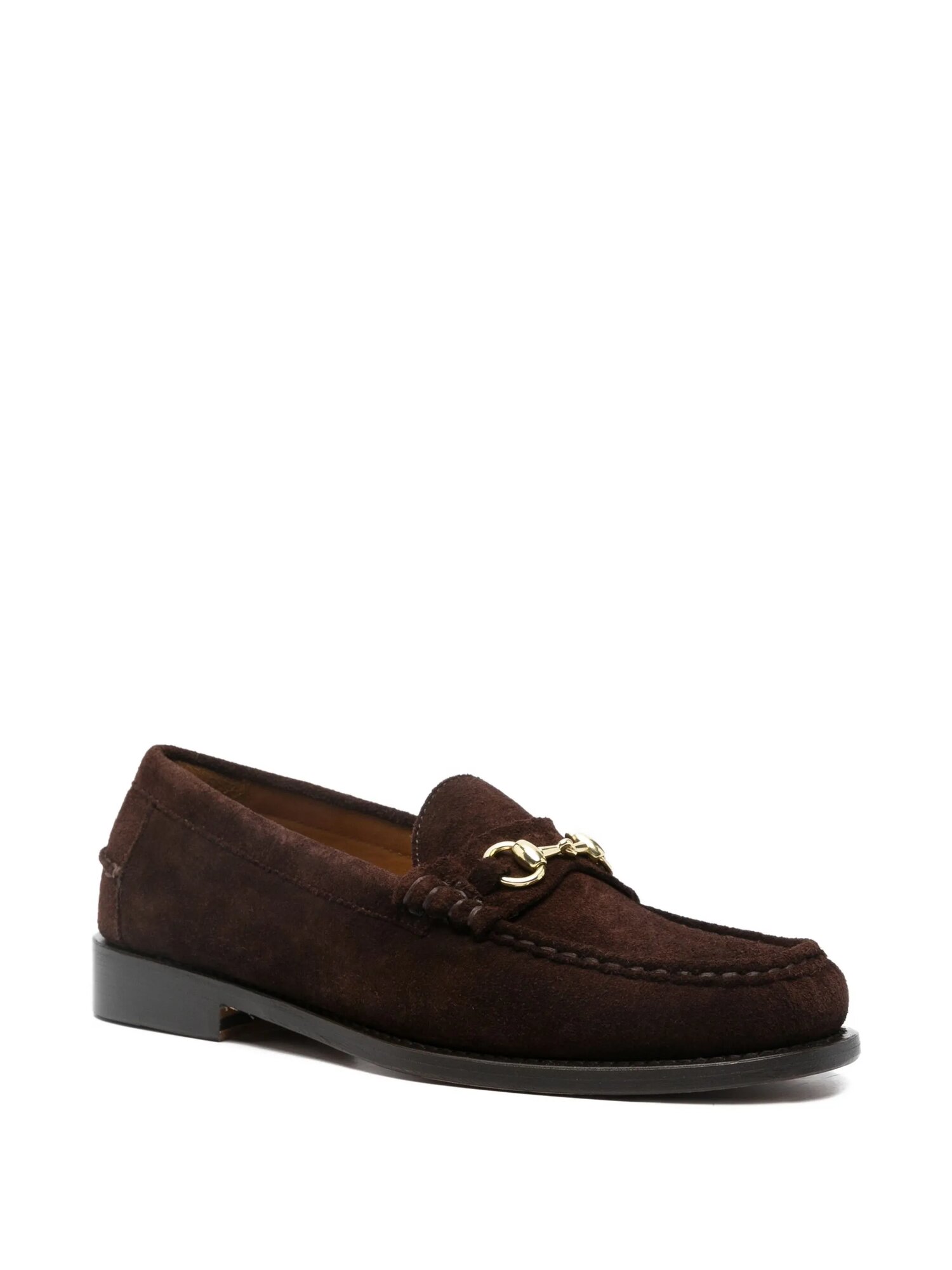 Лоферы Sebago Horsebit suede loafers, размер 7.5, brown — фото 1