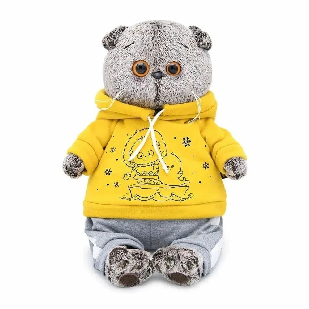 Кот Басик в спортивном костюме