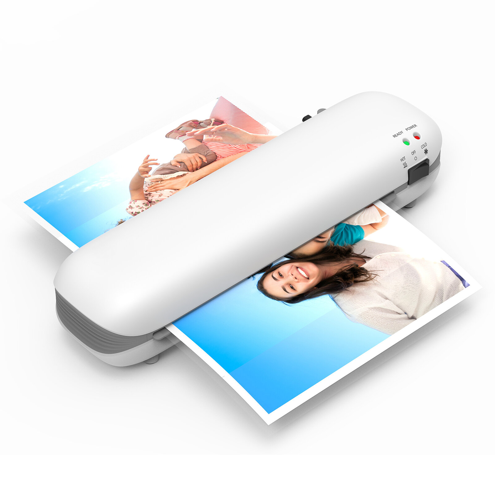 Ламинатор A4, 9 дюймов, горячее/холодное ламинирование, 2 вала, AU