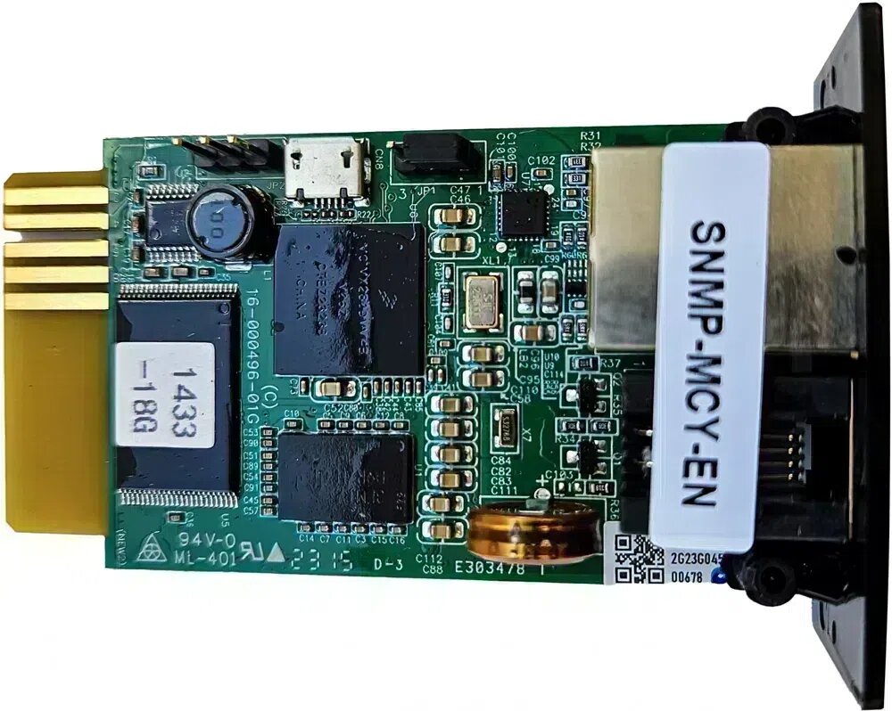 Адаптер SNMP Powercom SNMP-MCY-EN for ATS-16/30