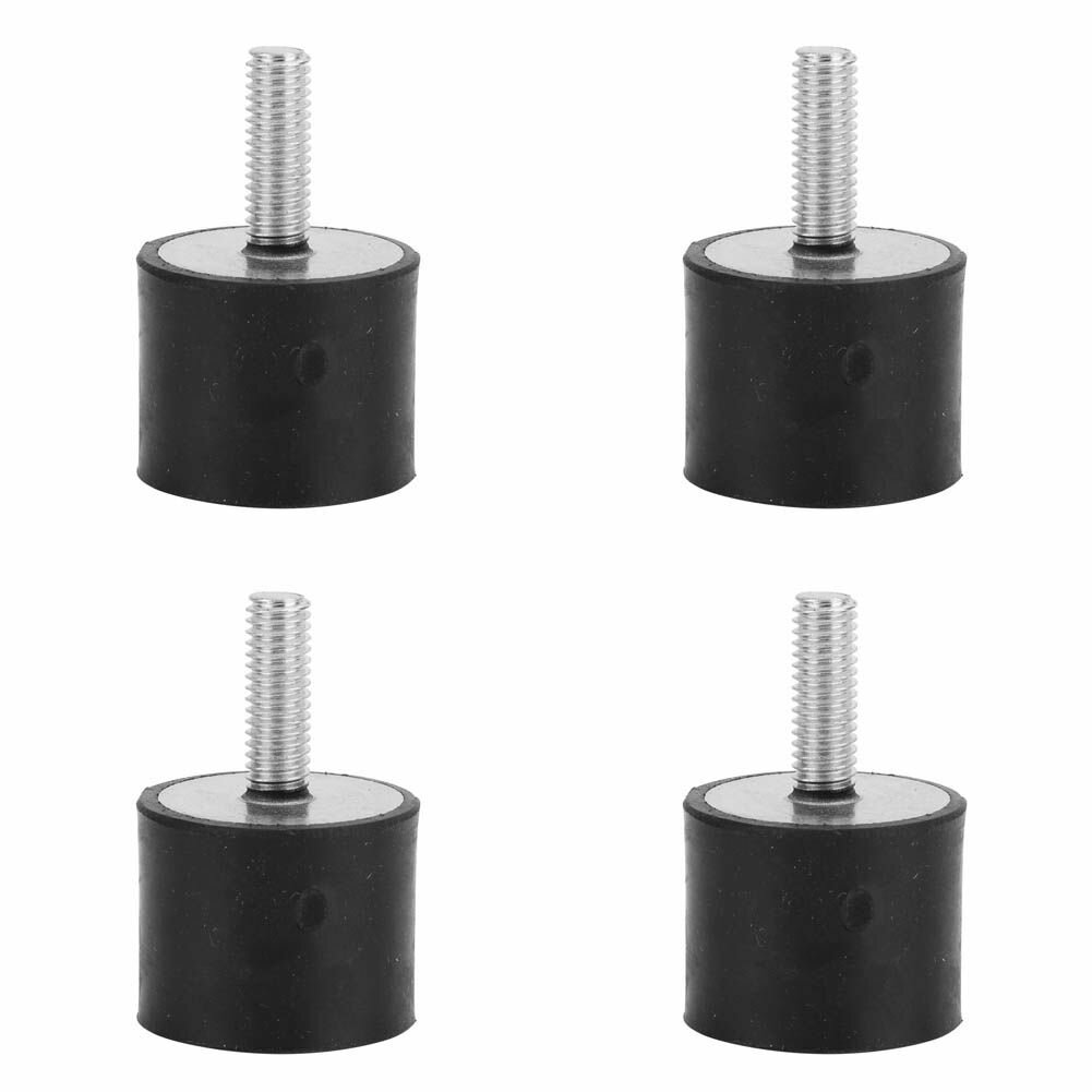 4 шт. резиновый виброизолятор для крепления катушки VE25x20 M6x18 для гашения вибрации двигателя